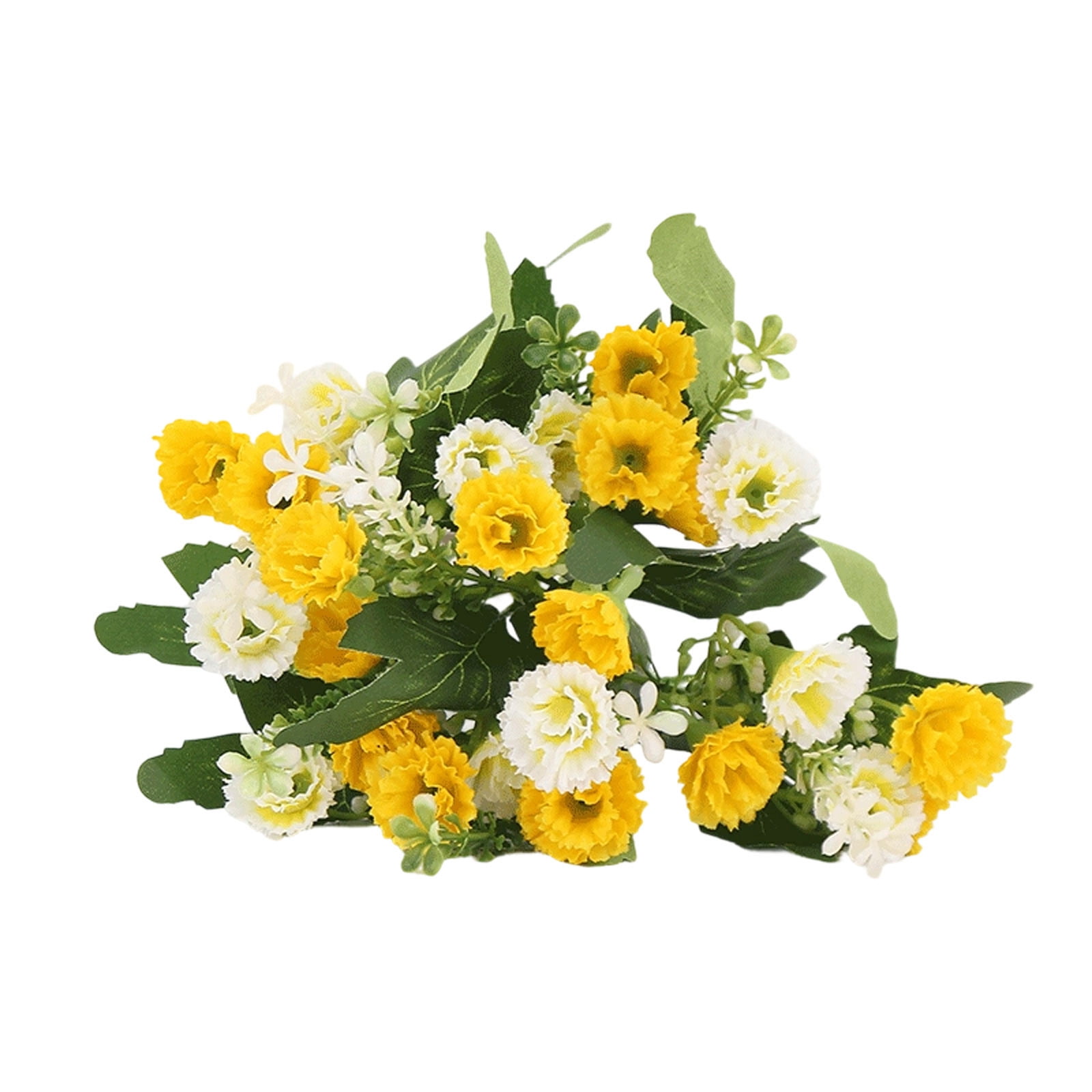 Artificial Carnation Flowers Faux Flower Bouquet, Simulated Silk ...