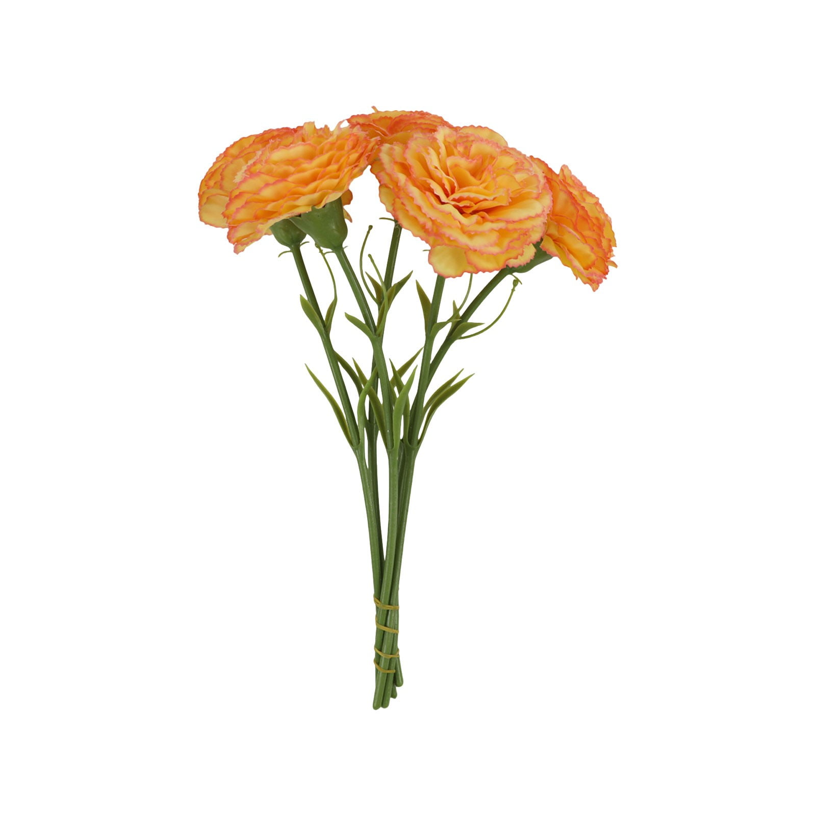 Artificial Carnations with Stable Base Vase, Ideal for Indoor And ...