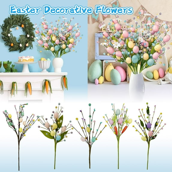 Artificial Carrot Flower for DIY Bouquets - Bulk Faux Floral Greenery ...