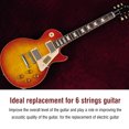 Artificial Cattle Bone Bridge Nut for 6-String Electric Guitar, 43 x 6 ...