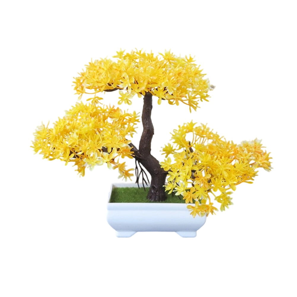 Artificial Cedar Bonsai Tree for Indoor Decor with Year Round Freshness ...