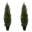 Artificial Cedar Tree 5 FT Artificial Cedar Topiary Trees for Outdoors ...
