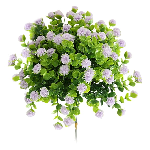 Artificial Cemetery Flower Bouquet, Plastic Memorial Flowers for ...