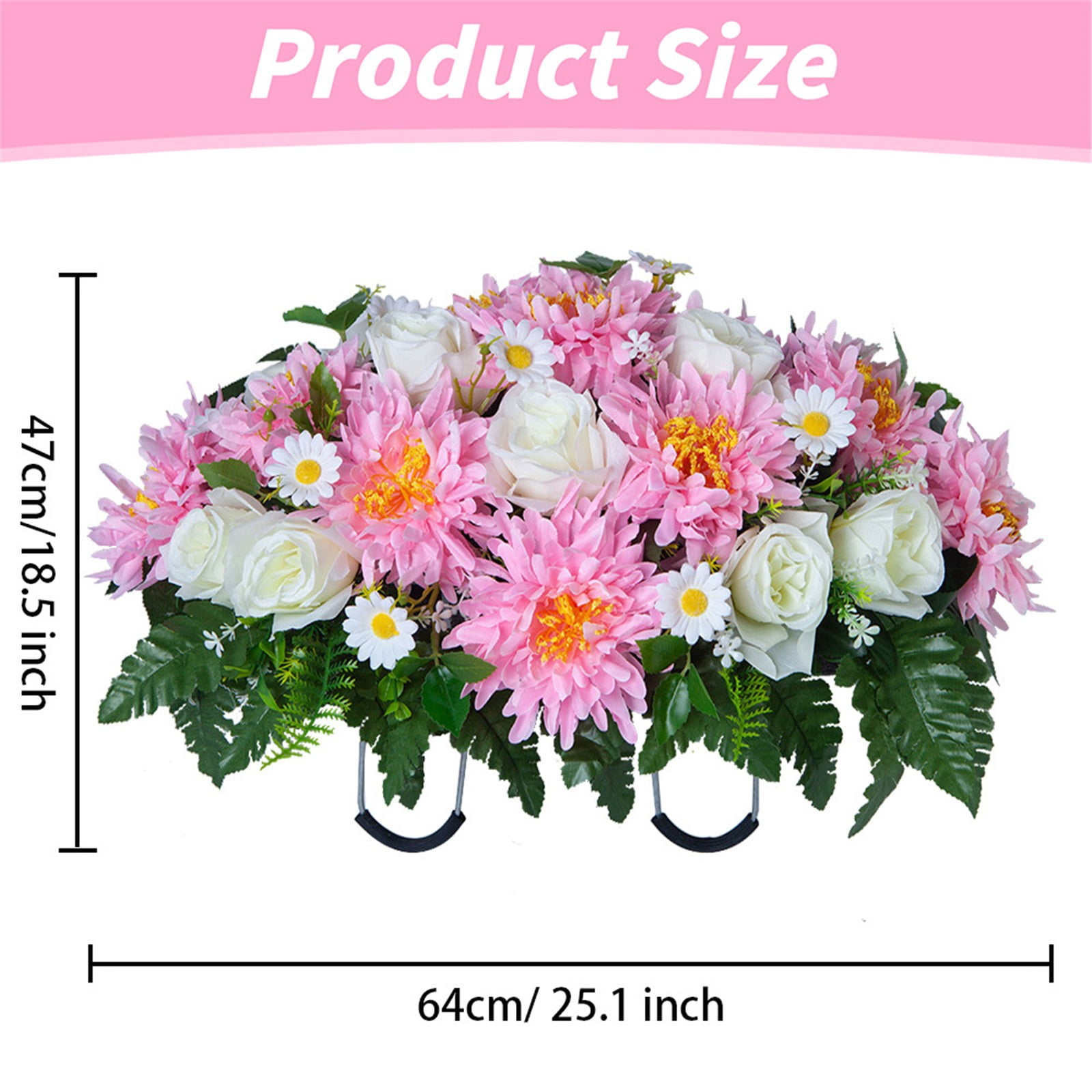 Artificial Cemetery Flowers, Clearance Under $10, Simulated Tombstone ...