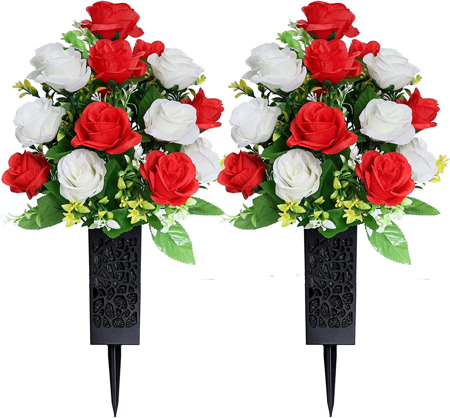 Artificial Cemetery Flowers,Memorial Flowers,Beautiful Arrangements for ...