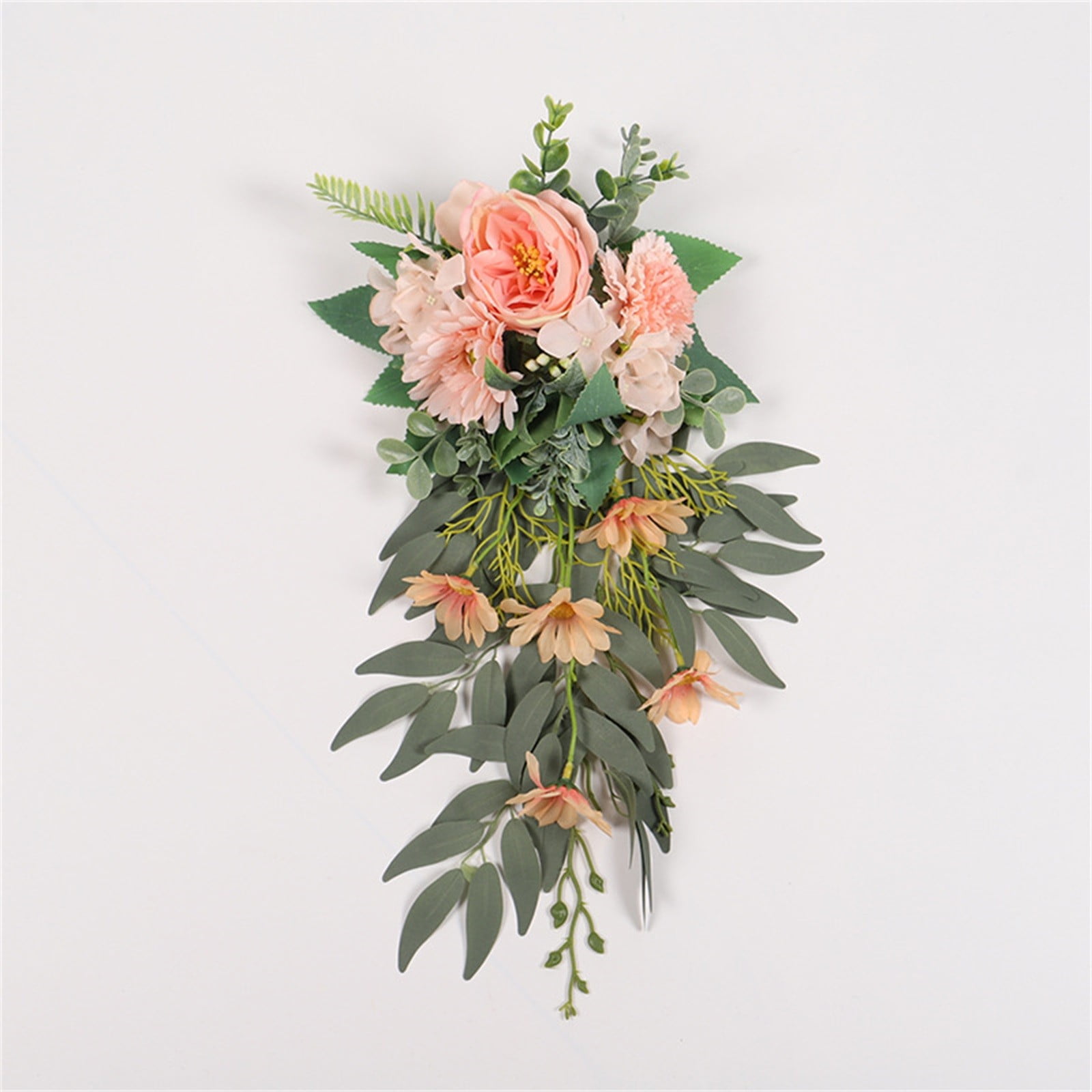 Artificial Champagne Pink Floral Swag for Wedding Signs & Arch ...