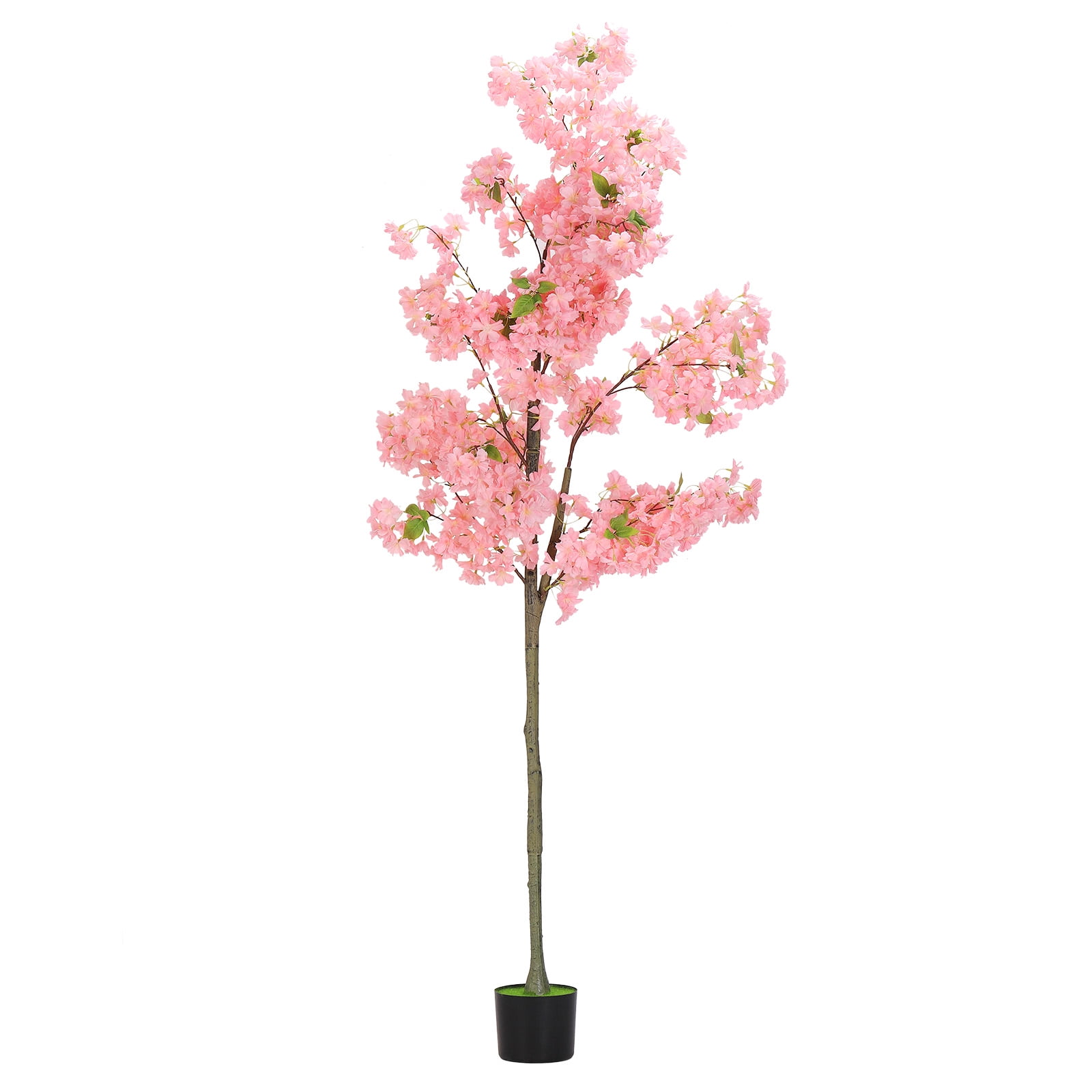 Artificial Cherry Tree Interior Decoration Fake Cherry Blossom Pink ...