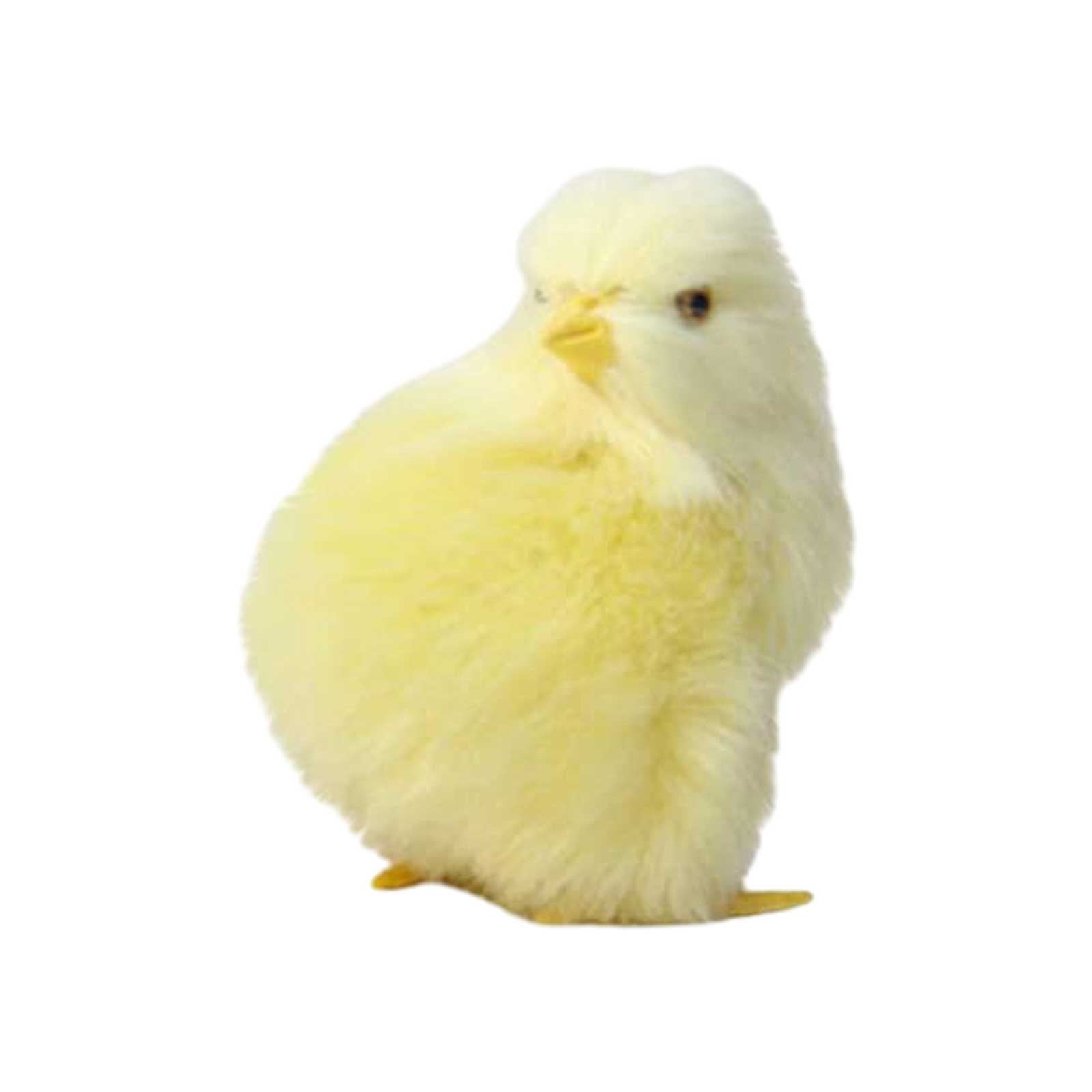 Artificial Chicken Figurine Lifelike Stuffed Farm Animal, Realistic ...