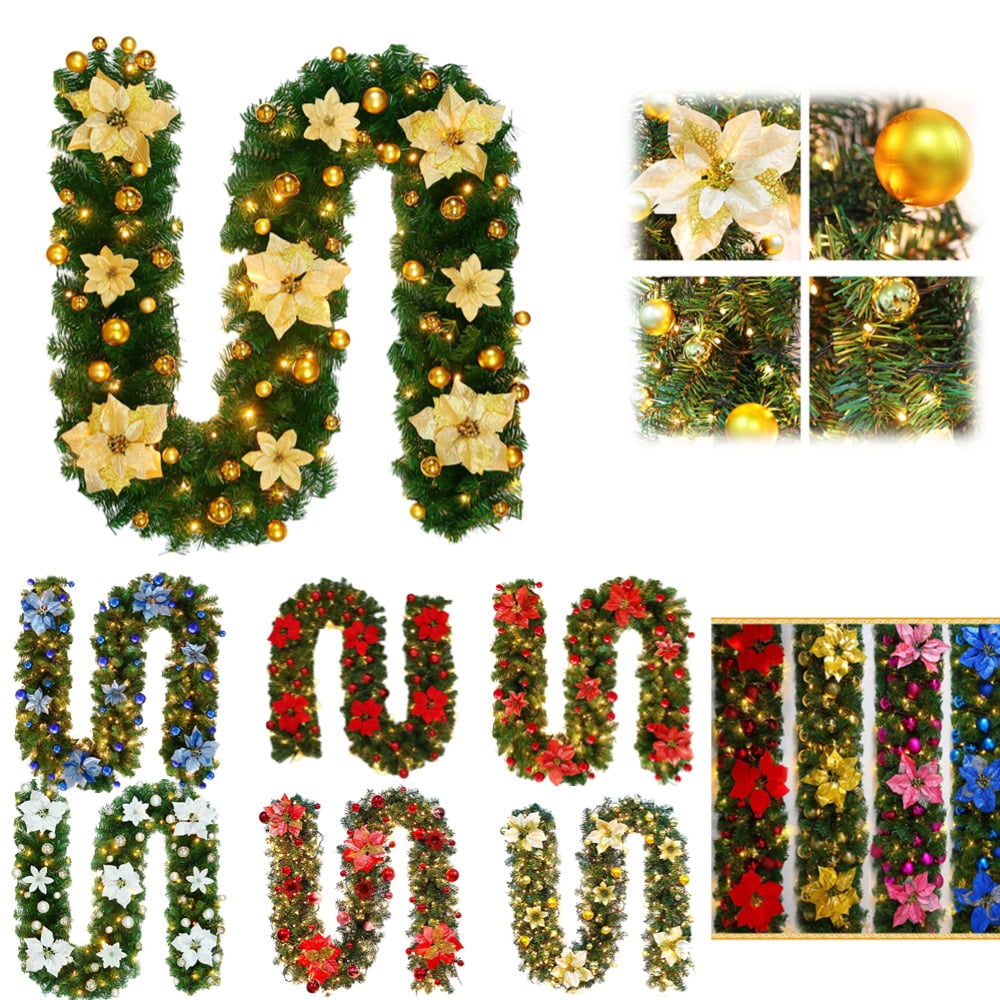 Artificial Christmas Garland with Lights - Artificial Garland with ...