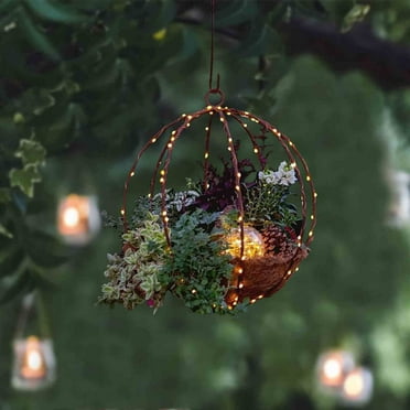 Clearance!Artificial Christmas Hanging Basket,Hanging Baskets ...