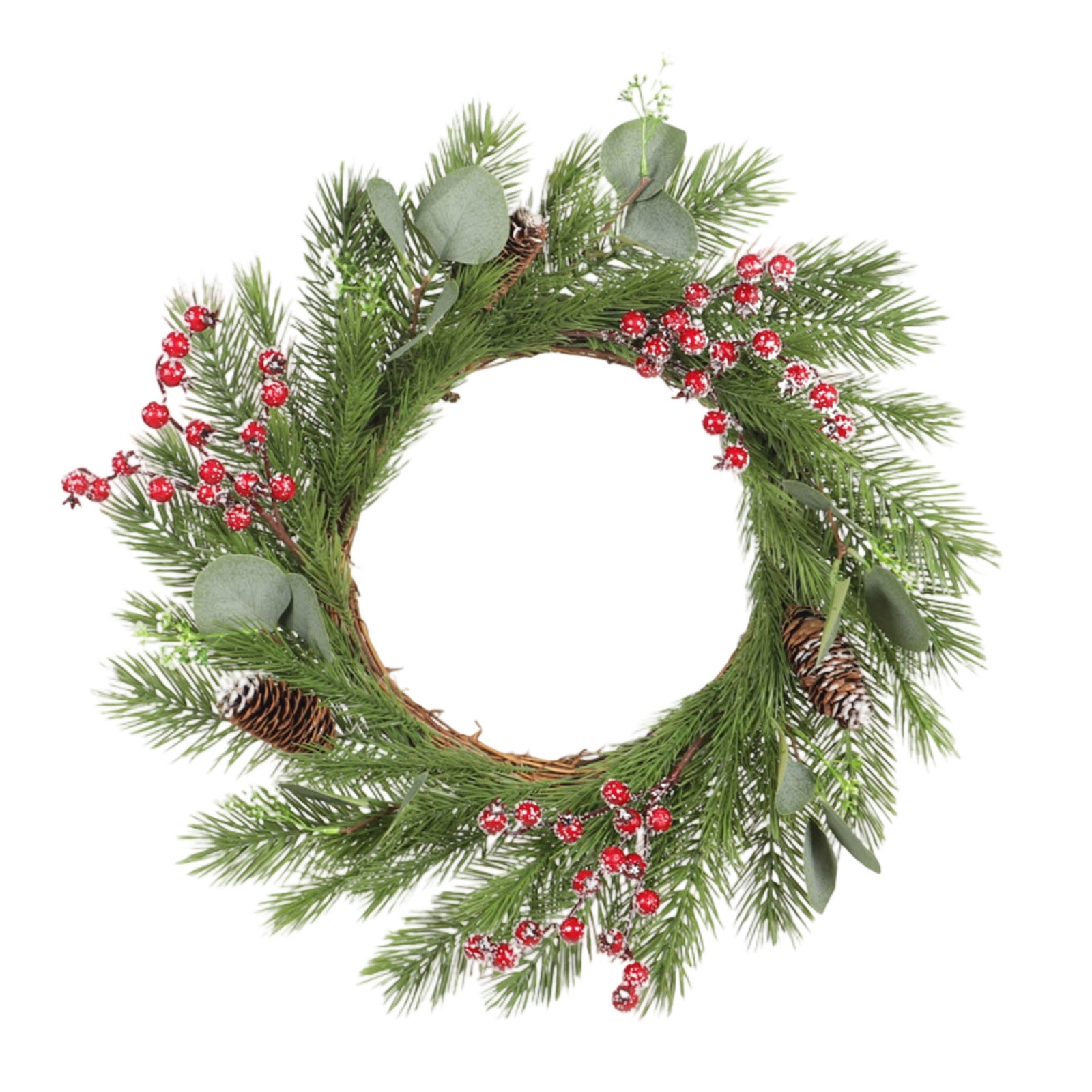 Artificial Christmas Tree Foliage Garland, Lifelike Greenery Christmas ...