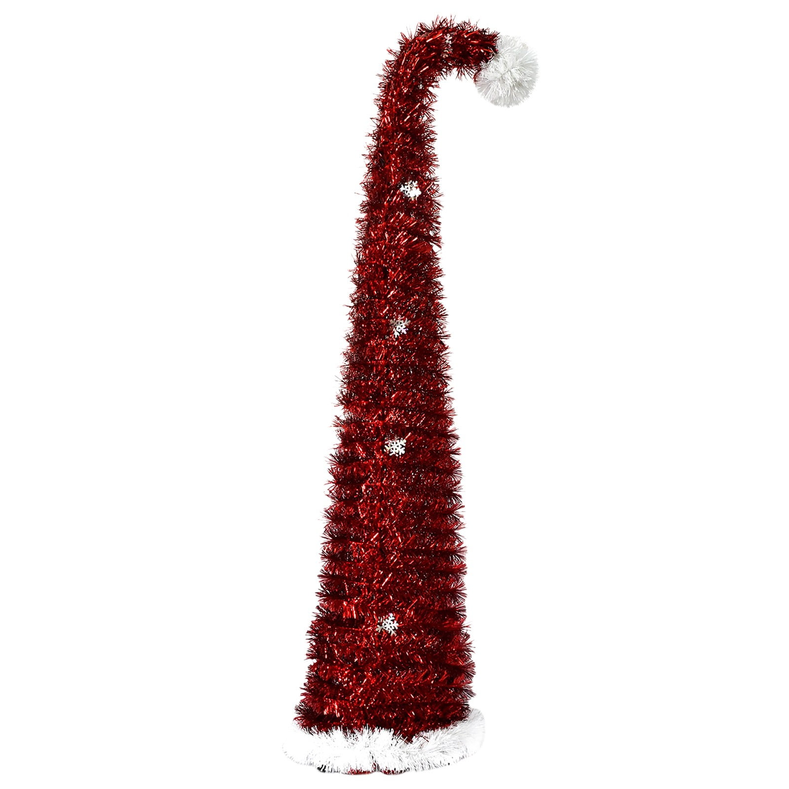Artificial Christmas Tree, Ongmies 1.5 Meter Red Pvc Christmas Tree ...