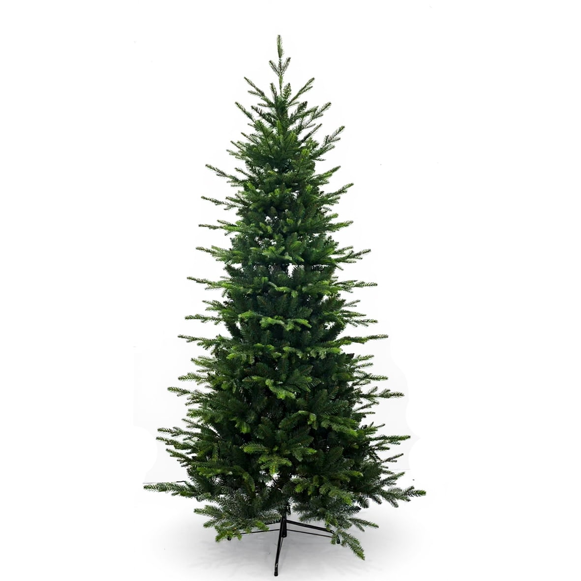 Artificial Christmas Tree, Premium Hinged Design with Warm White and ...