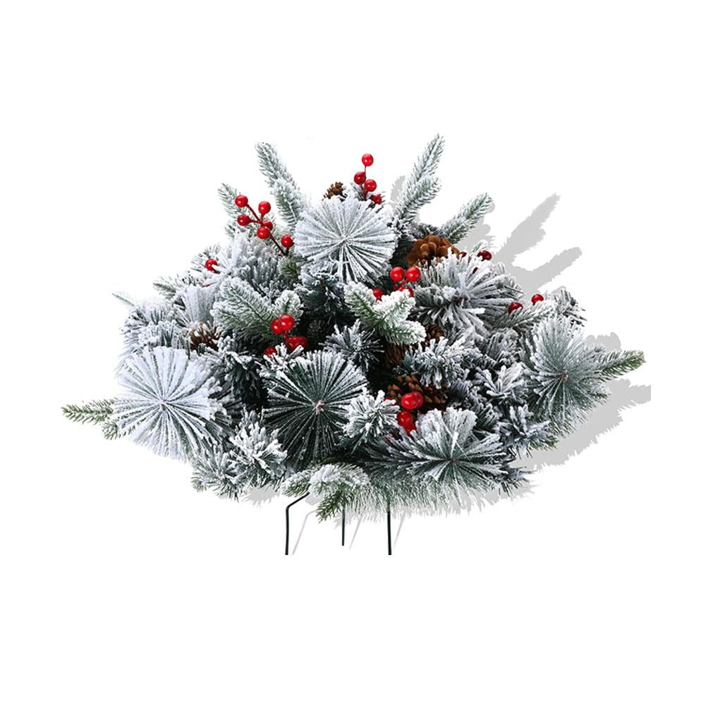 Artificial Christmas Tree with Ground Spikes, Realistic Artificial ...