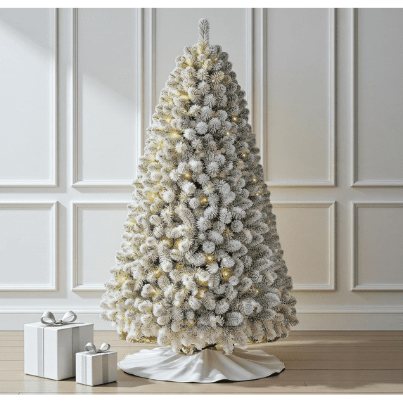 Artificial Christmas Tree with Lights, Prelit Tree, Easy Assembly ...