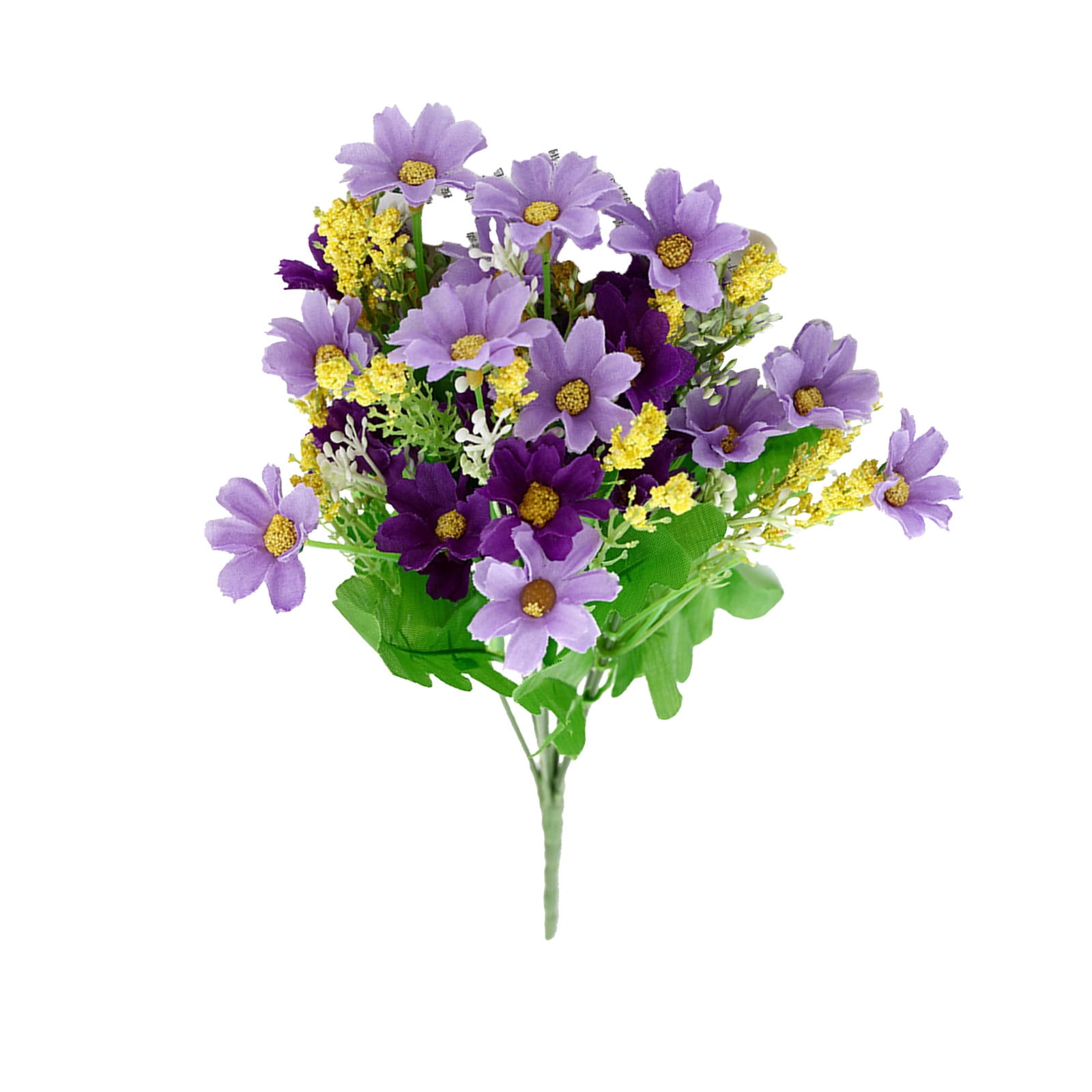 Artificial Chrysanthemum Decor Bouquet Faux Floral Arrangement for ...