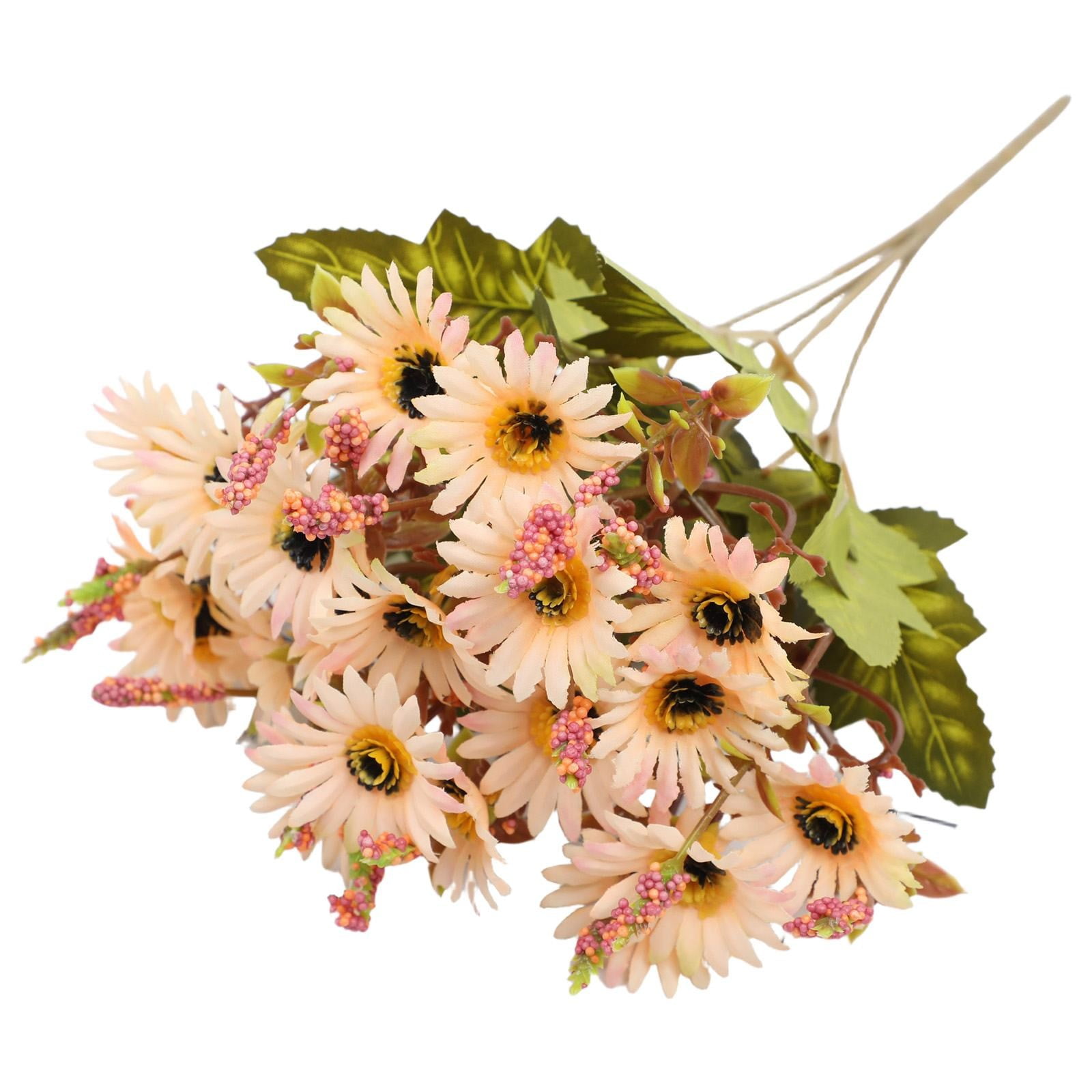 Artificial Chrysanthemum Flowers，Realistic Fake Bloom Stems for Home ...