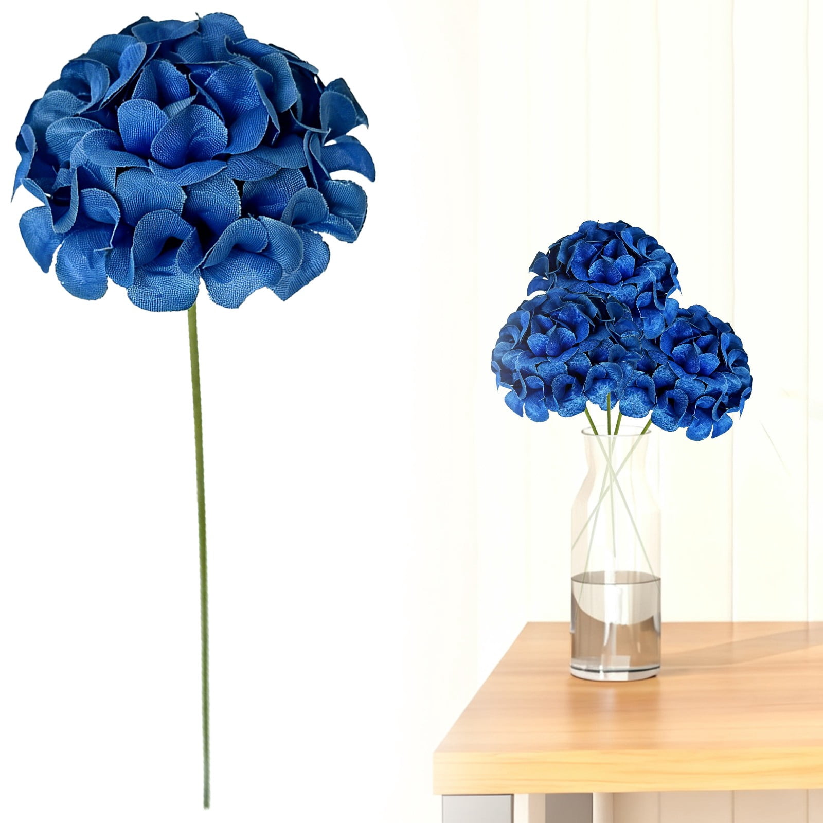 Artificial Chrysanthemum Patriotic July 4th Mother Red White Blue Home ...