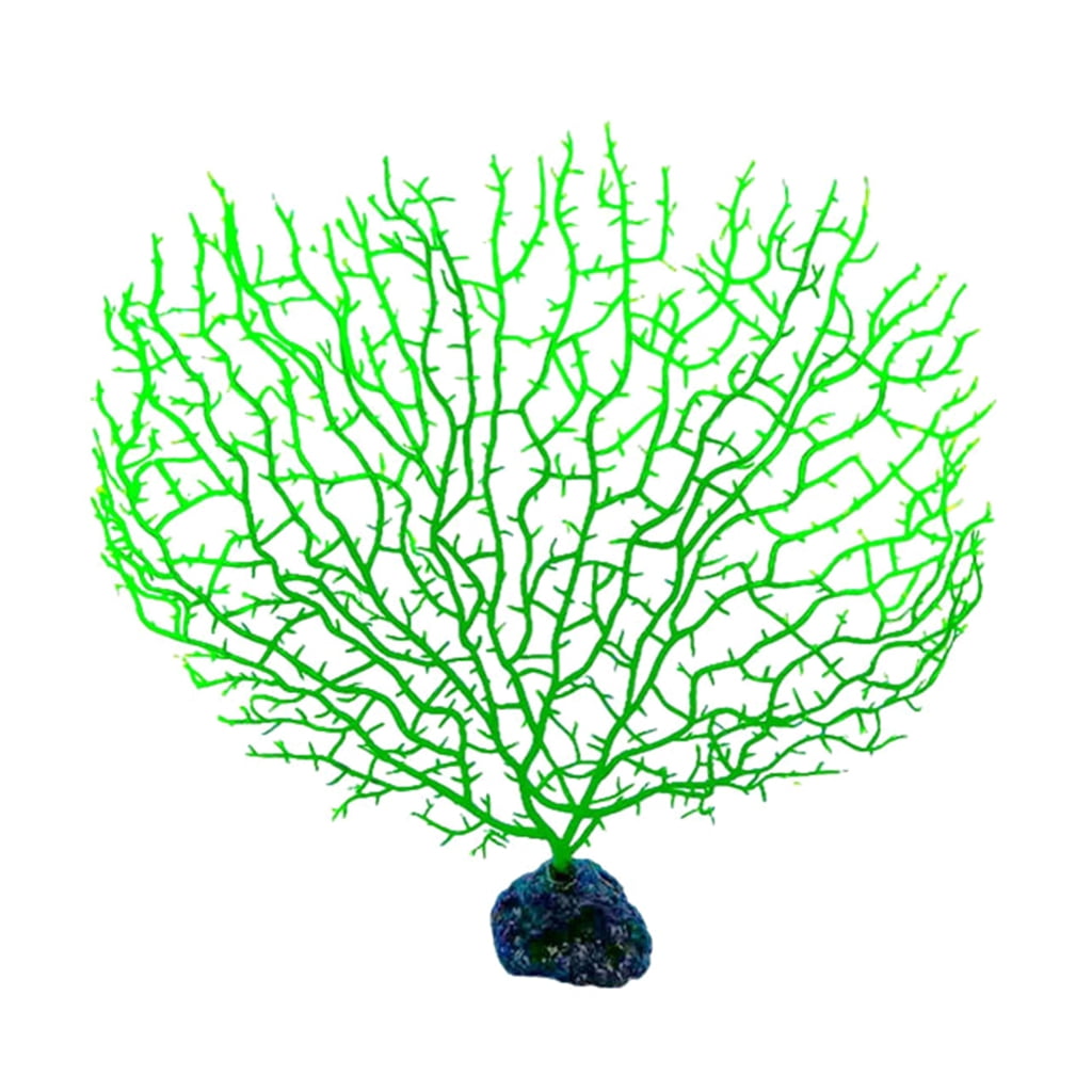 Artificial Coral Branch Décor Sea Fan Coral Decorations Faux Coral Reef ...