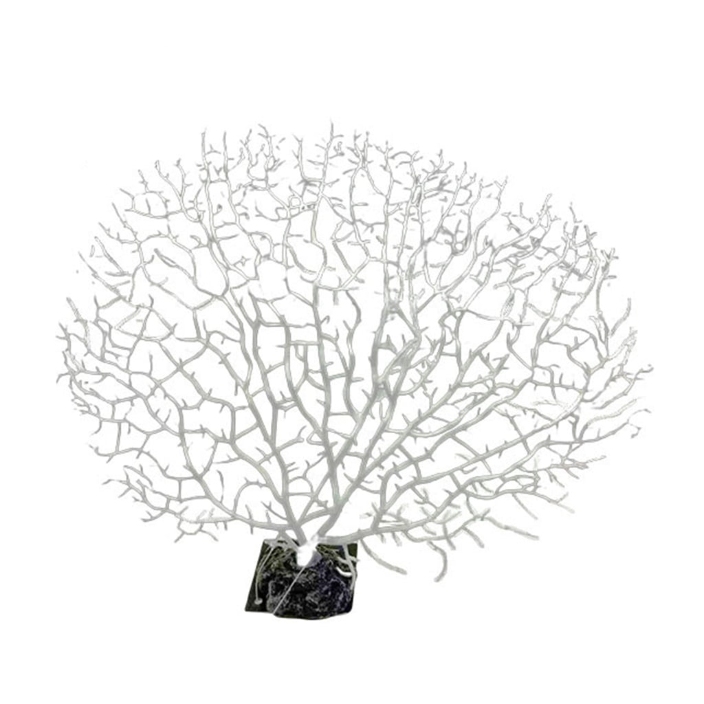 Artificial Coral Branch Décor Sea Fan Coral Decorations Faux Coral Reef ...