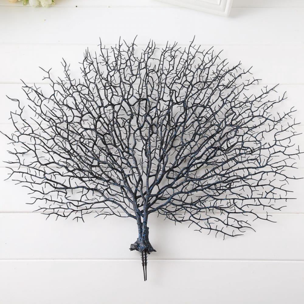 Artificial Coral Branch Fake Tree Branches Dried Plants White Plant ...