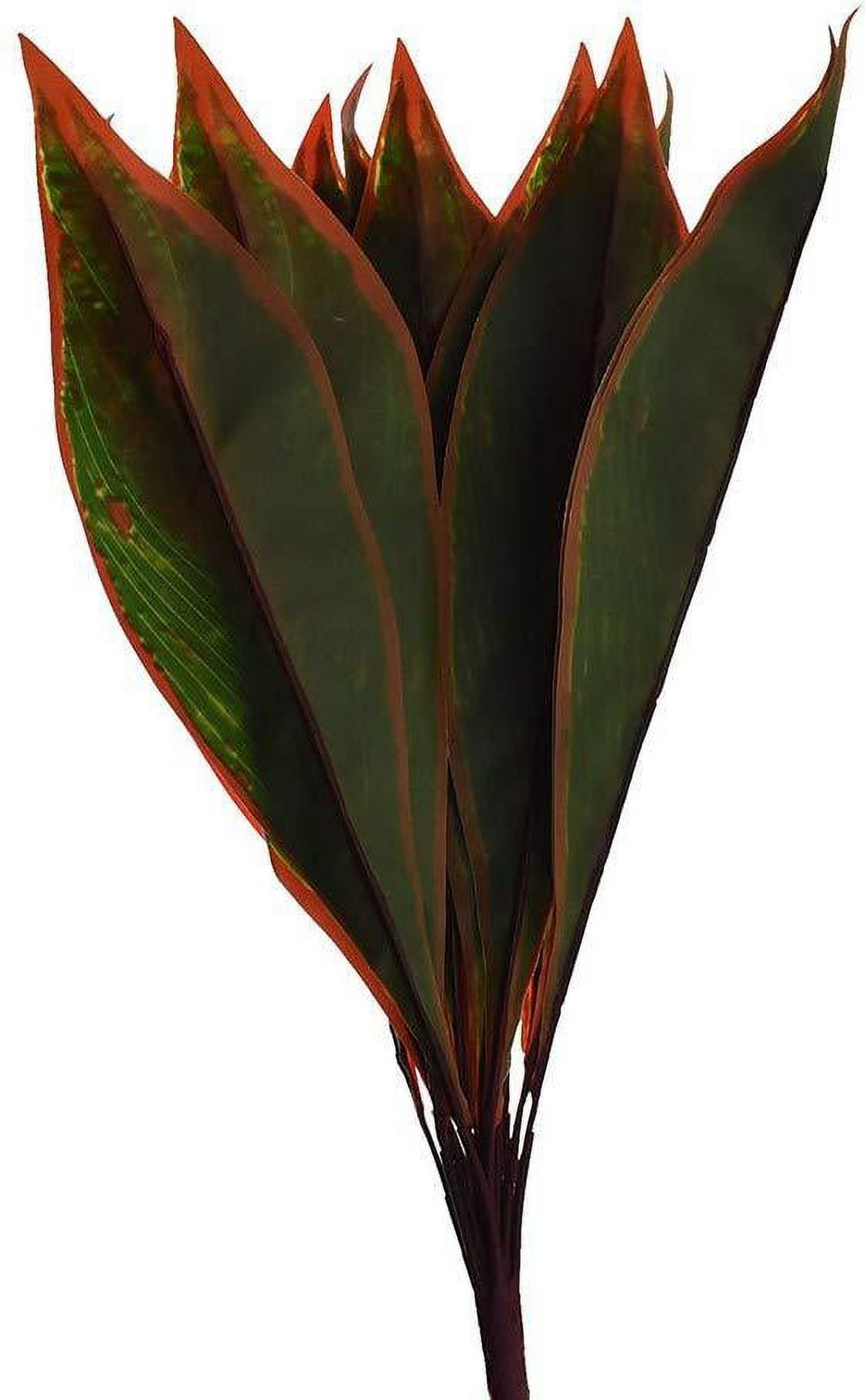 Artificial Croton Plant Spray, 19-Inch - Walmart.com