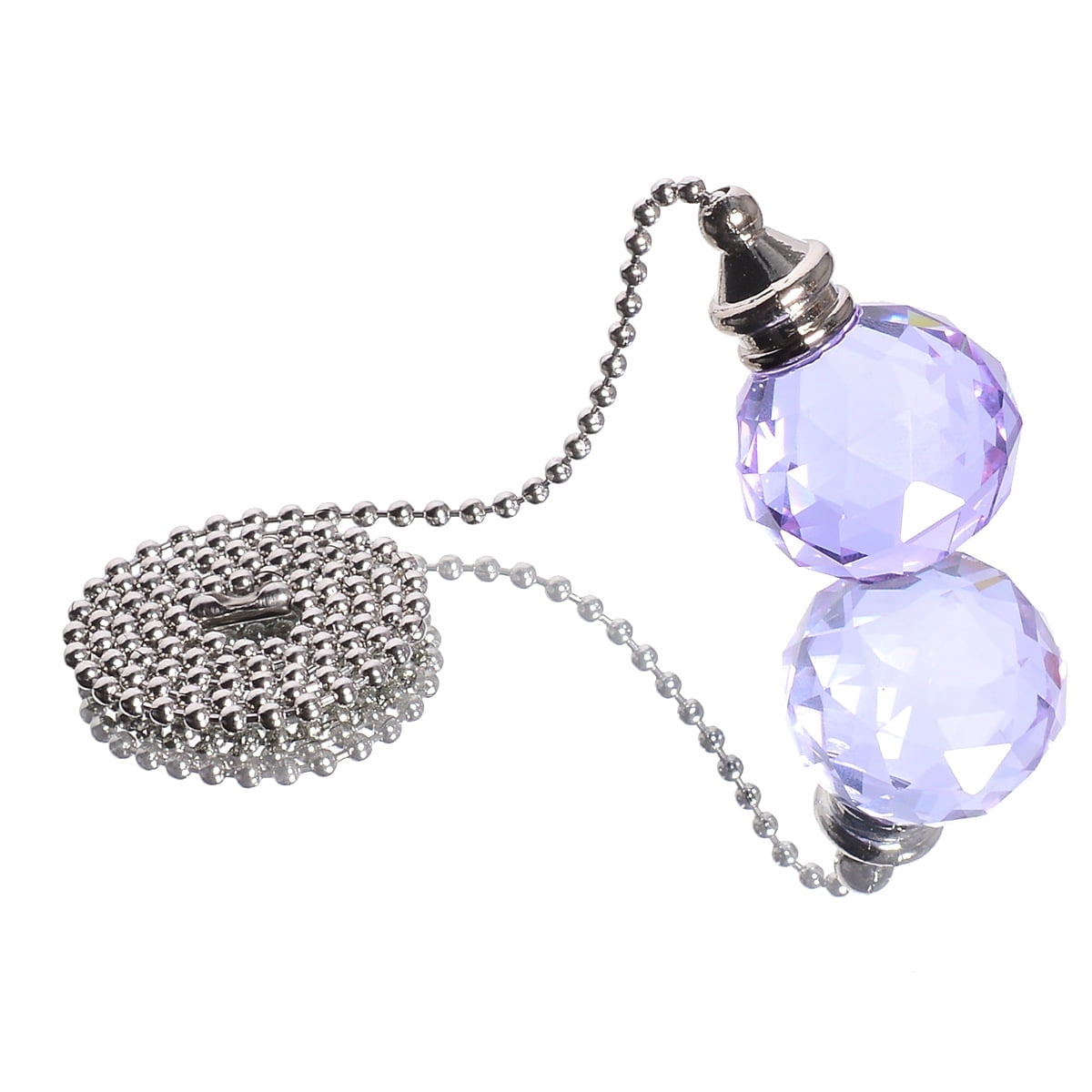 Artificial Crystal Fan Pull Chain Extension, Metal Household ...