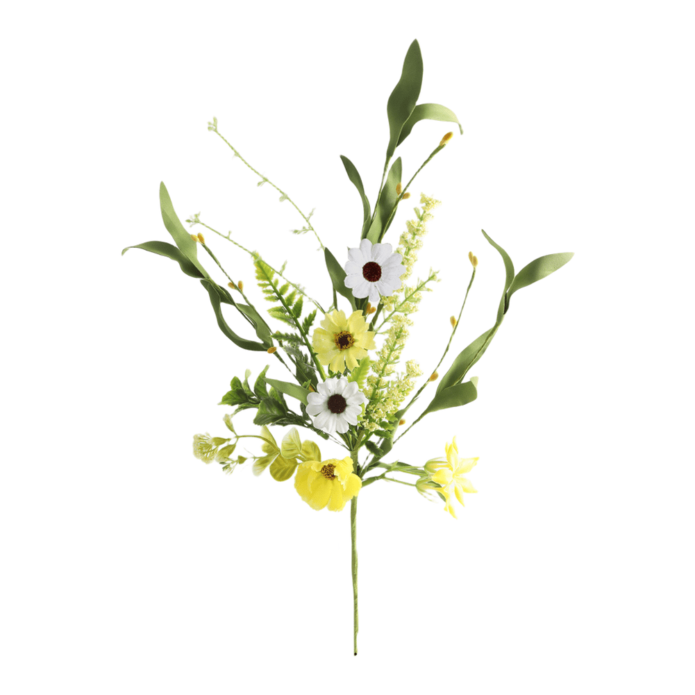 Artificial Daisy Flower Stems Spring Summer Home Decor Imitation ...