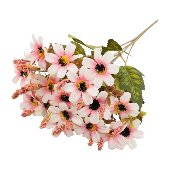 Artificial Daisy Flowers Bundle – UV Resistant Fake Wildflowers with ...