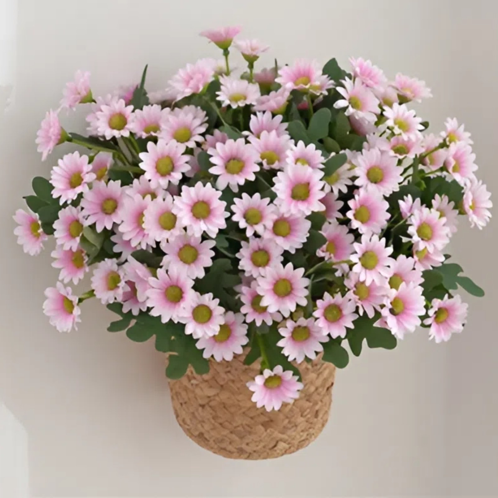 Artificial Daisy Flowers Silk Outdoor UV Resistant - Fake Wildflowers ...