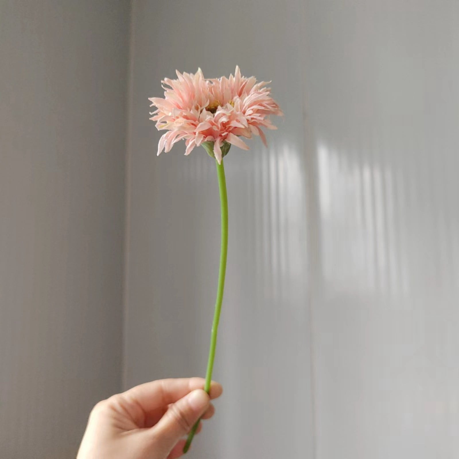 Artificial Daisy Flowers Single Silk Faux Daisy Floral with Stem ...