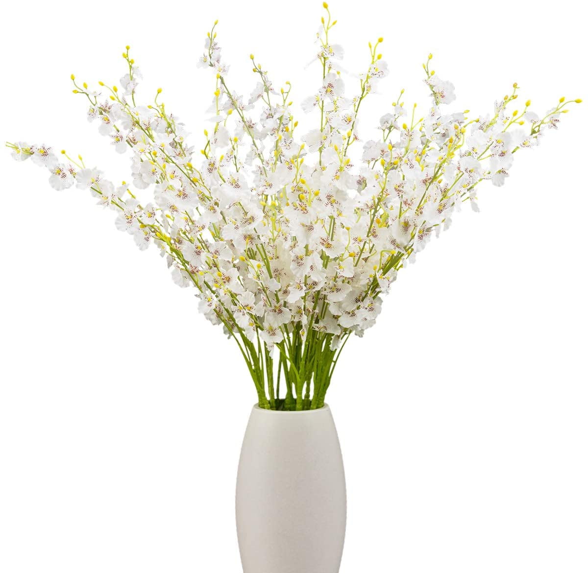 Artificial Dancing Lady Orchid Silk Faux Flowers Fake Butterfly Orchids ...