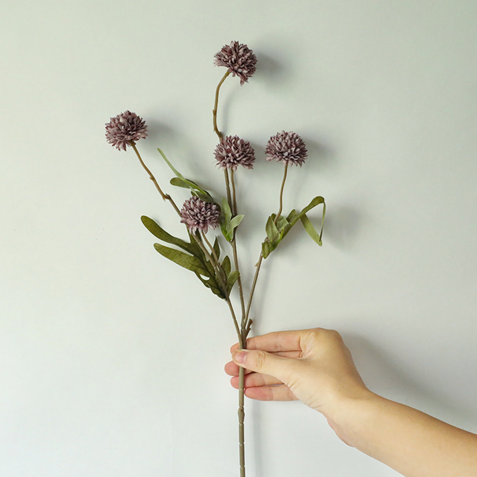 Artificial Dandelion Flower Branches,Long Stem Simulation Bouquet,Fake ...