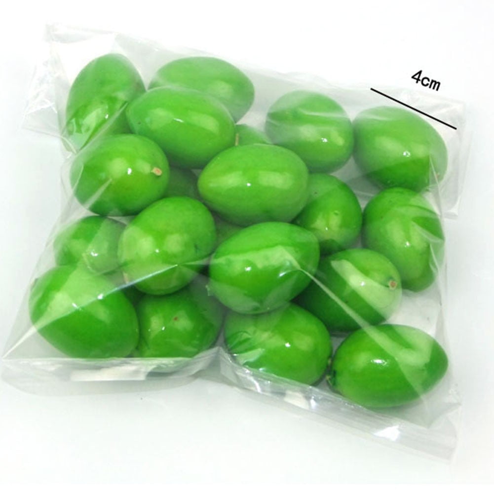 Artificial Decorative Fruits 10 Pack Realistic Plastic Fruit Kitchen ...