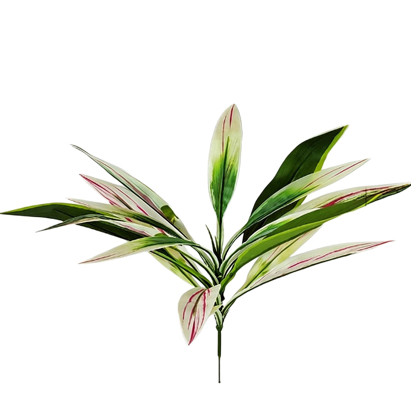 Artificial Dracaena Dragon Tree Plants Silk Greenery for Indoor Outdoor ...