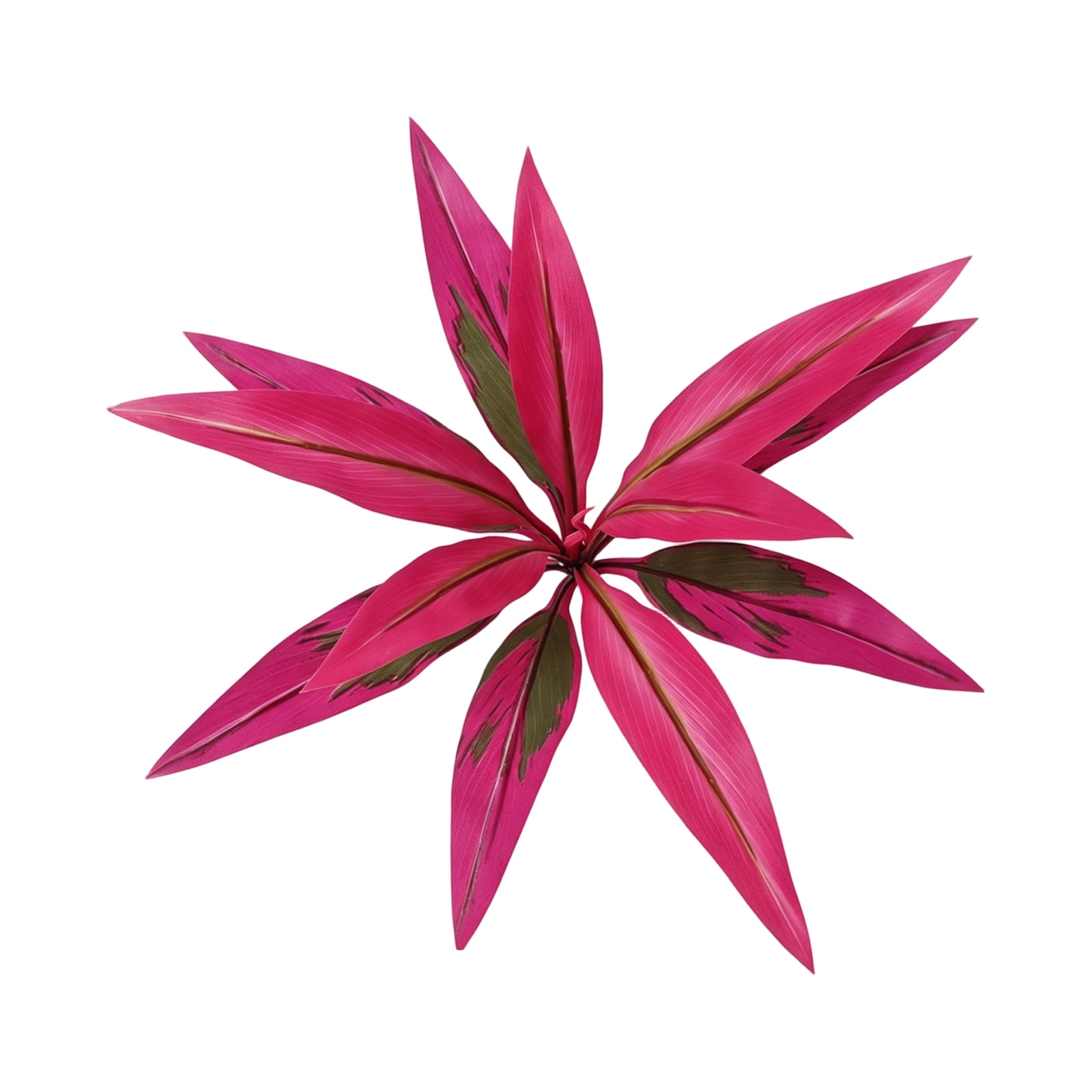 Artificial Dracaena Faux Plant, UV Resistant Large Potted Arrangement ...