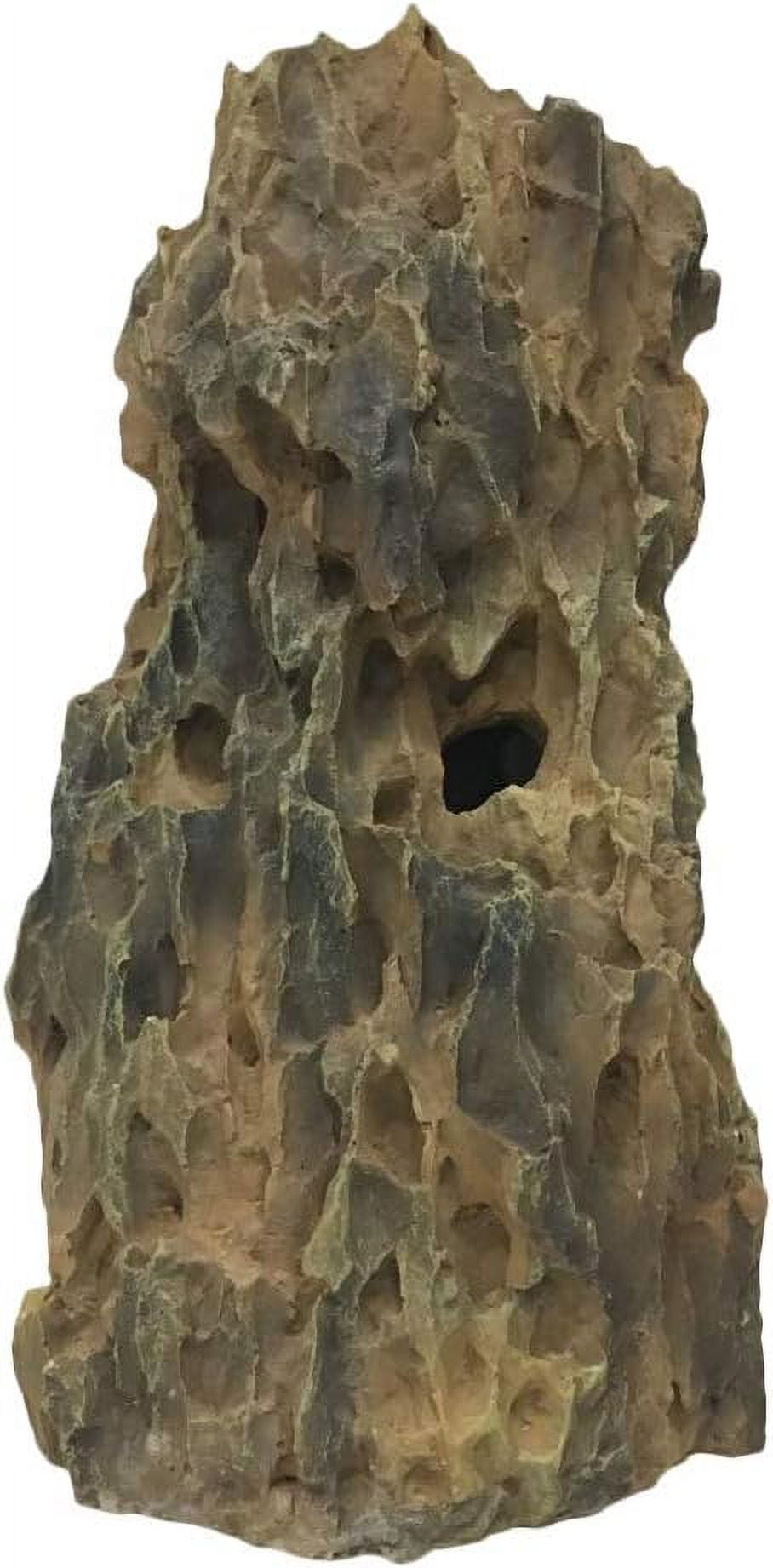 Artificial Dragon Stone Rock Formation, 12 Inches Tall Aquarium Fish ...