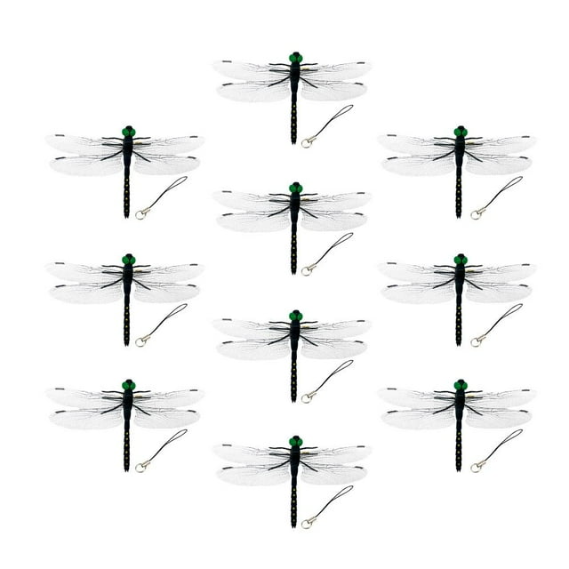 Artificial Dragonfly Hat Clip,Dragon Fly Clips Repelling Supplies for ...