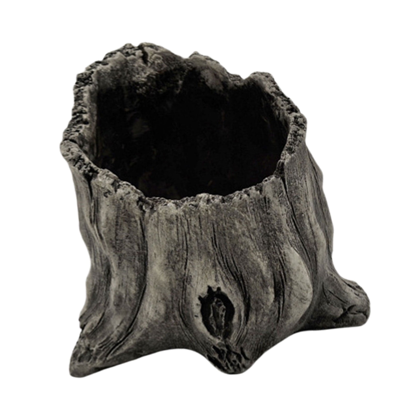 Artificial Driftwood Planter Sculpture Resin Succulents Flower Pots ...