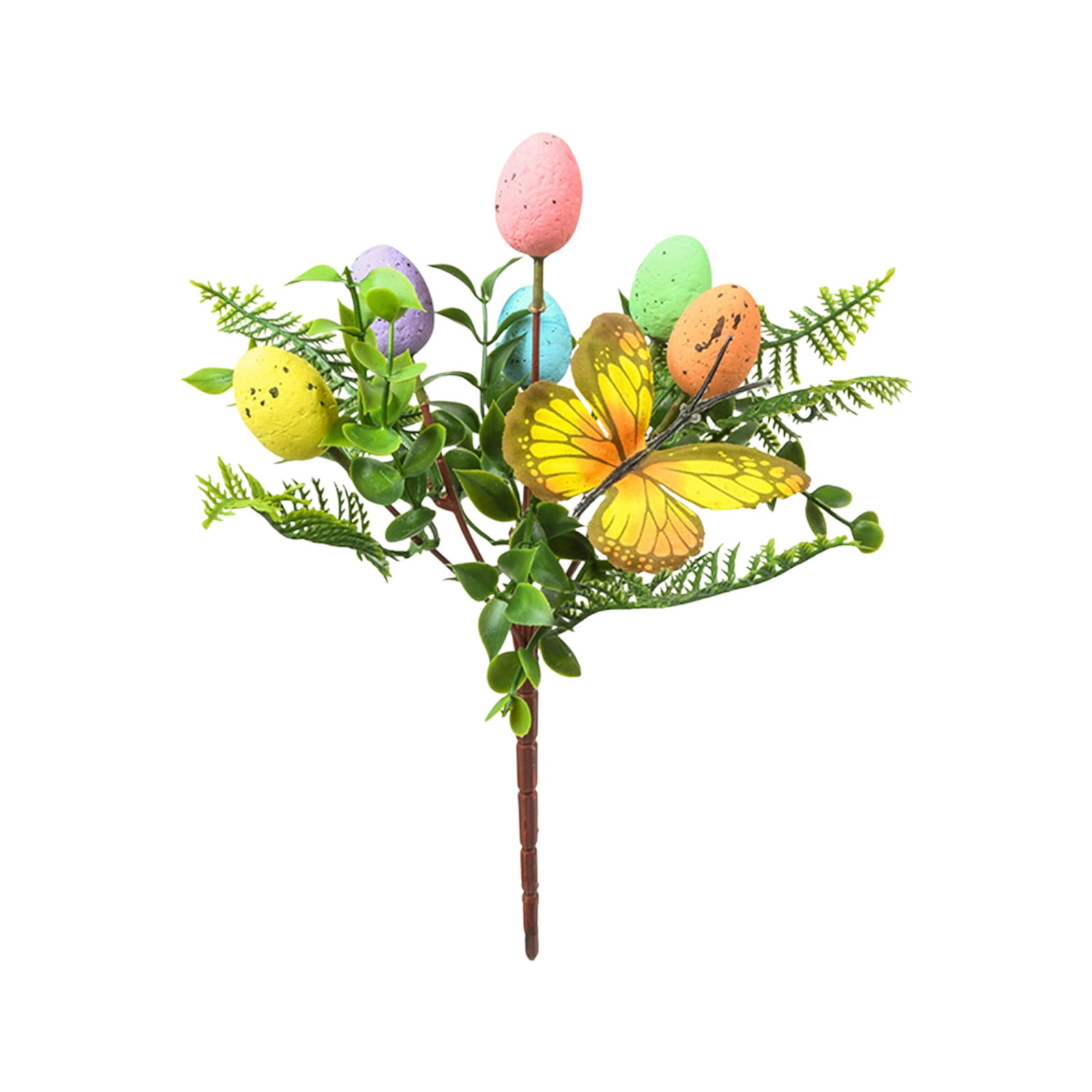 Artificial Easter Egg Picks Faux Spring Floral Daisy Lavender Bunch ... Artificial Easter Egg Picks Faux Spring Floral Daisy Lavender Bunch ...