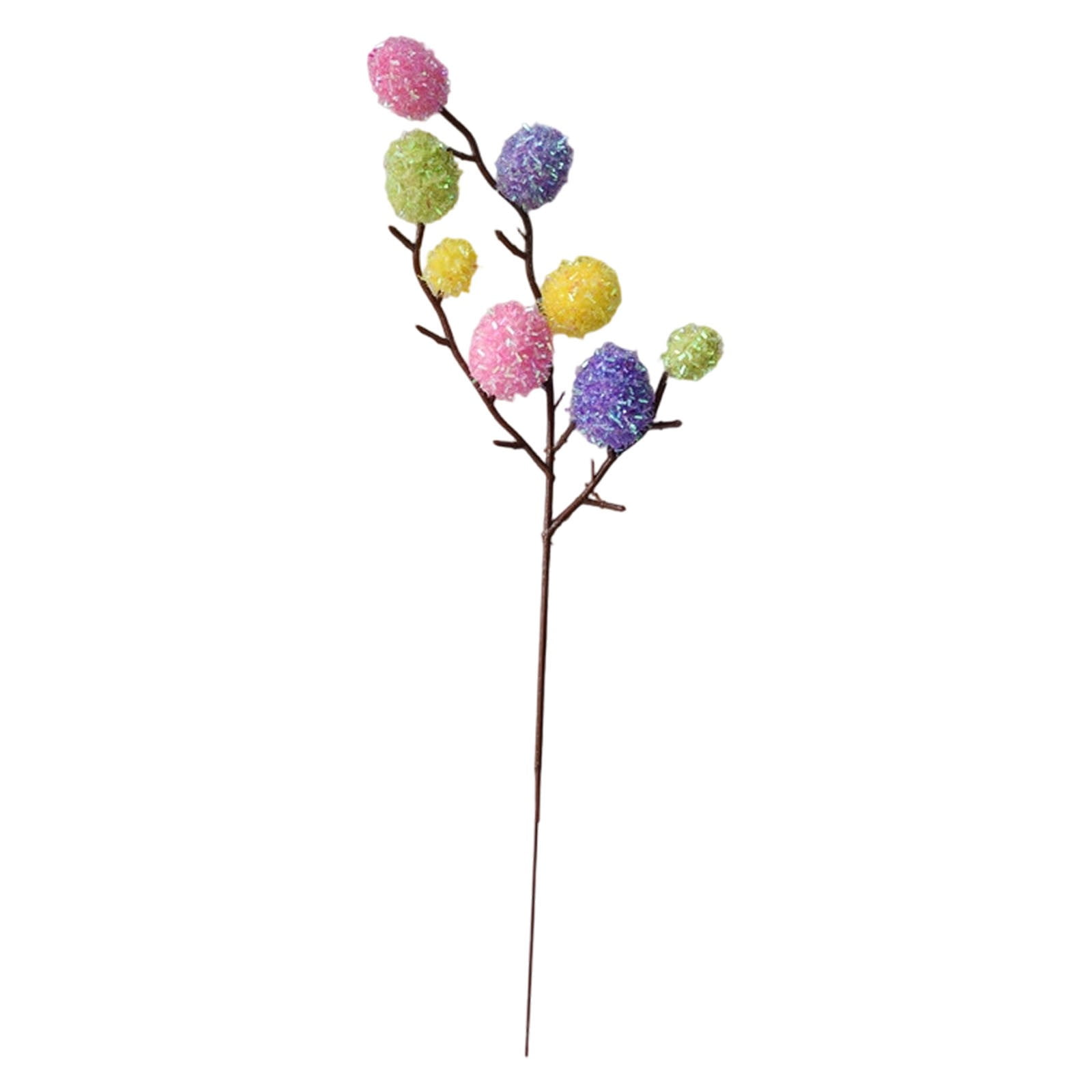 Artificial Easter Spray Vine with Pastel Easter Eggs and Berries ...