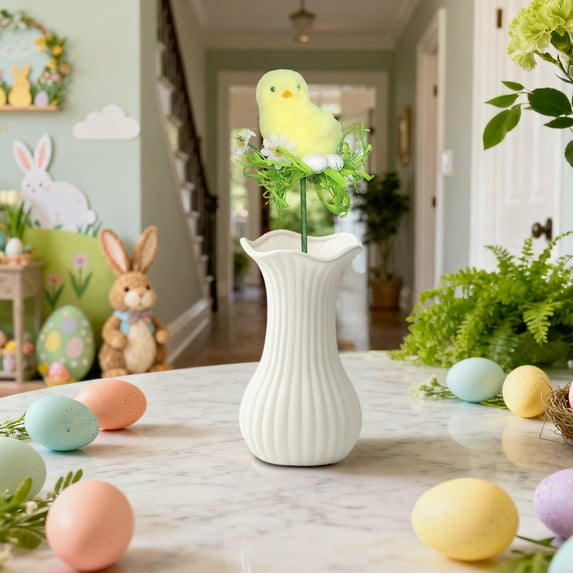 Artificial Easters Stem Realistic Rooster Branch Decoration for Home ...