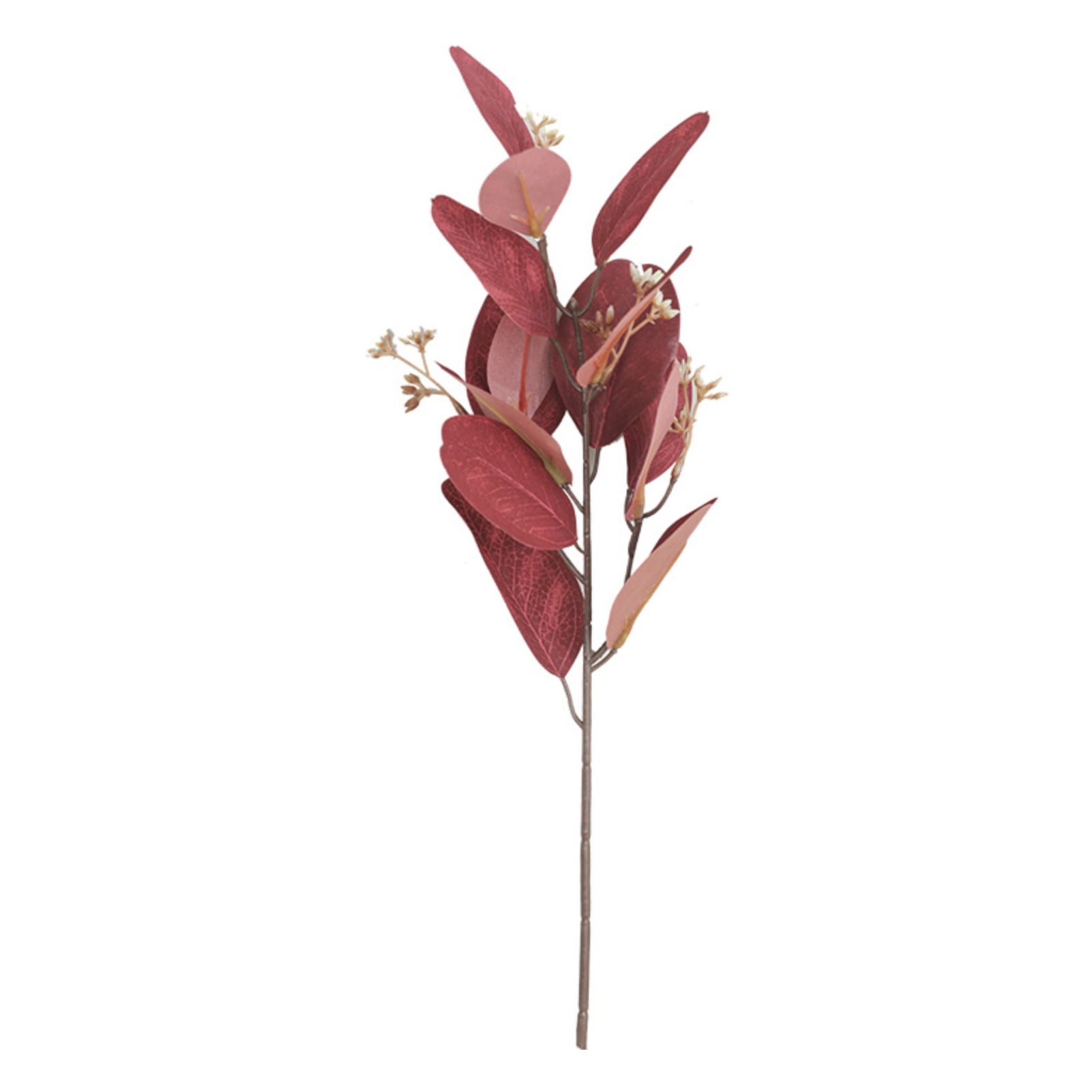 Artificial Eucalyptus Plants Anti-fade Not Wither Clear Leaf Veins DIY ...