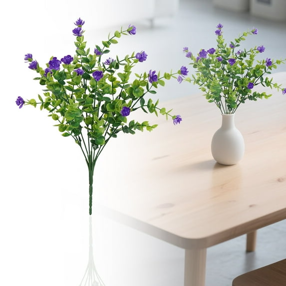 Artificial Eucalyptus Spray 13.8 Inch, Faux Eucalyptus Branches for ...