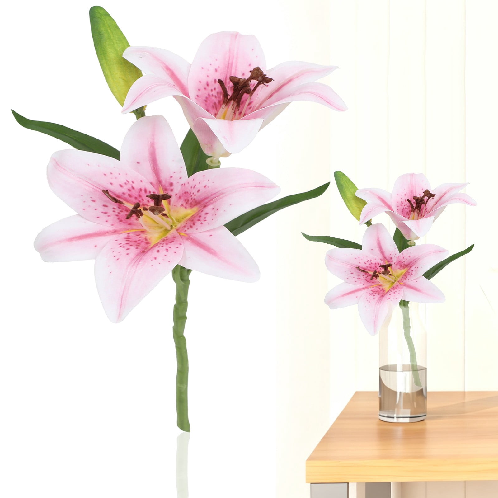 Artificial Exquisite Decorations, Tangled Lily Flower – Indoor Outdoor ...