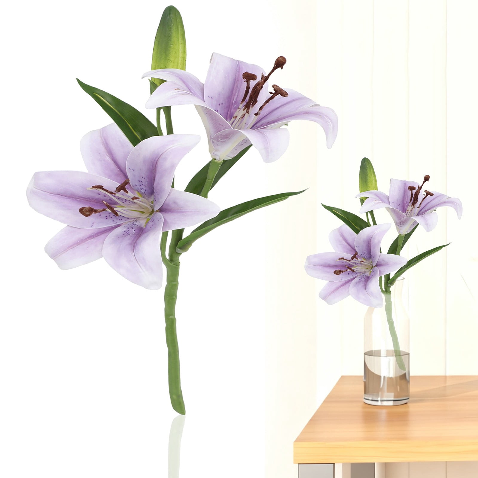 Artificial Exquisite Decorations, Tangled Lily Flower – Indoor Outdoor ...