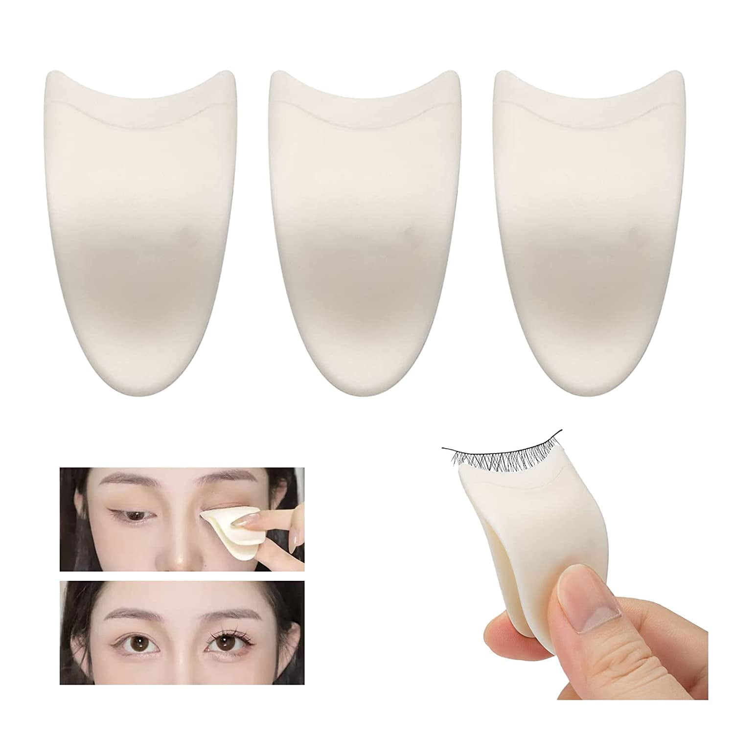 Artificial Eyelash Auxiliary Clip, Magnetic Eyelashes Applicator Helper ...