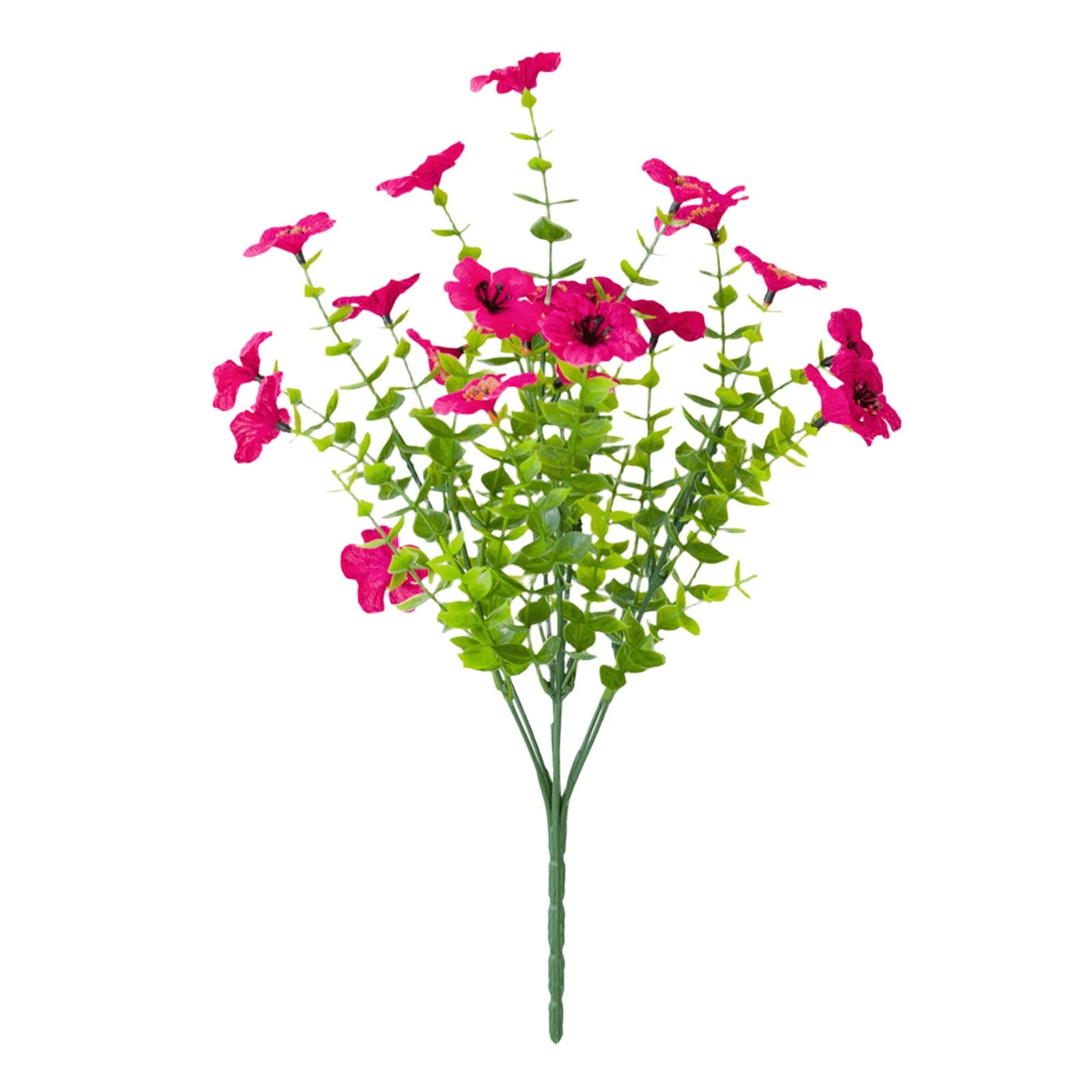 Artificial Fake Flower for Outdoor and Indoor, Silk Flower Faux Plastic ...