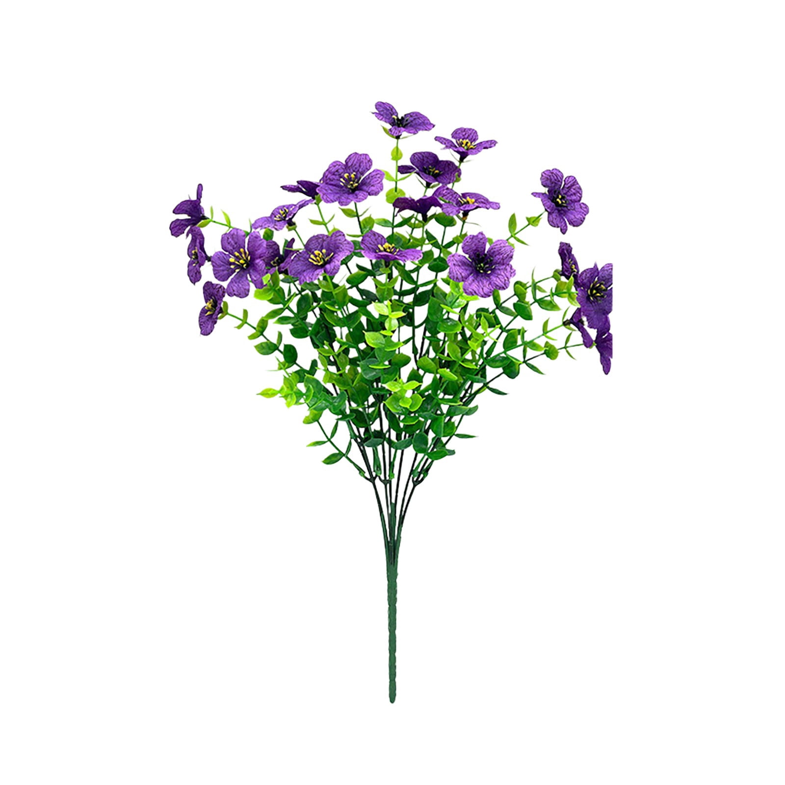 Artificial Fake Flowers for Outdoor Spring Decoration, 1 Bundles Faux ...