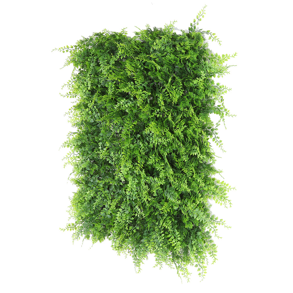 Artificial Fake Green Plant Plastic Grass Leaf Home Garden Wedding ...